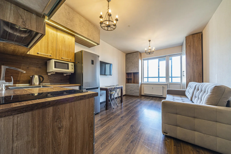 Studiya S Divanom Na Kondratyevskom Prospekte Flat - Saint Petersburg