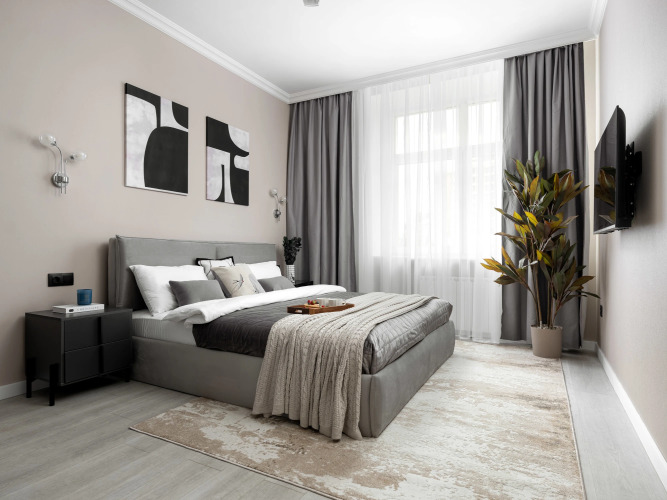 Trehkomnatnii Na Novinskom Bulvare Apartment - モスクワ 地域