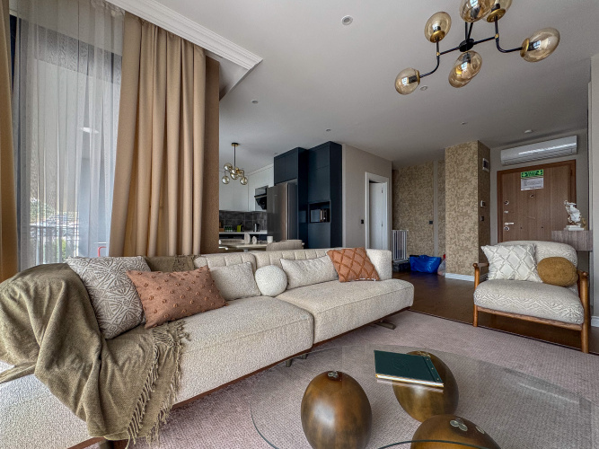 2+1 Qoople Litus 18 S Panoramnym Vidom Na More Apartments - Alanya