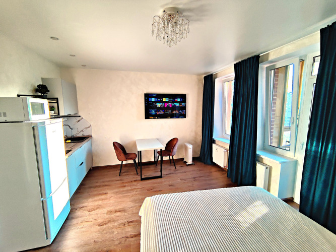 Uyutnaya Studiya U Metro Flat - Saint-Pétersbourg