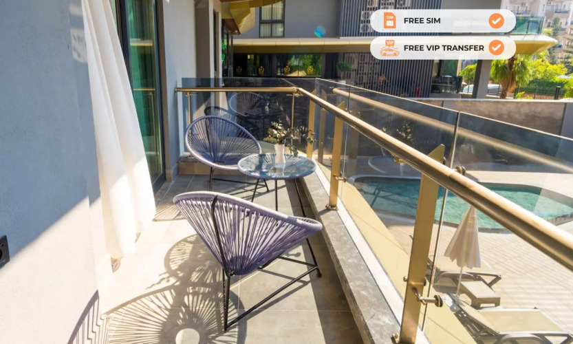 Qoople Royal 5 Plyazh Kleopatra Apartments - Alanya