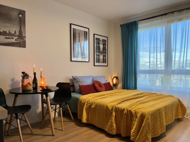 Uyutnaya Studiya S Panoramnym Vidom Na Moskvu Flat - Moscow