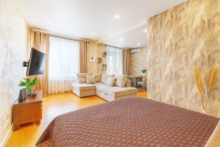Uyutnyye  Vozle Akvaparka I Tsentra Kazani Ot Seti "Rushouse" (Ruskhaus) Flat - Kazan