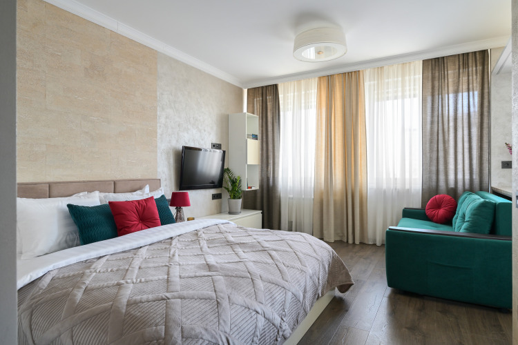 Magic Studio S Panoramnym Vidom U Metro Moskovskaya Apartments - Russia