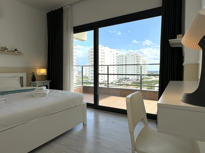 S Vidom Na More Caesar Resort Aspasianus 45 S 2 Spalnyami Apartments - Northern Cyprus