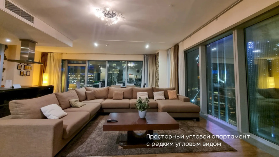Moskva Siti Uglovaya Panorama, Prostornye 52 Etazh 4 Komnaty Apartments - Moscow