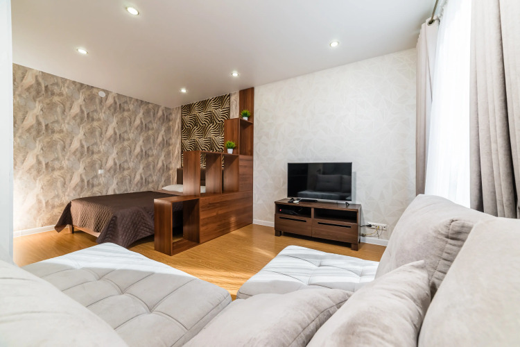 Uyutnyye  Vozle Akvaparka I Tsentra Kazani Ot Seti "Rushouse" (Ruskhaus) Flat - Kazán