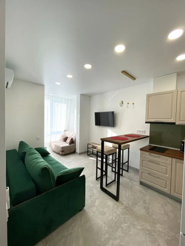S Krovat'yu 180 Sm, Vannoj I Panoramnymi Oknami, 15 Etazh Apartments - Sochi