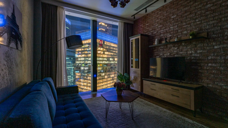 Moskva Siti Avensi 47 Etazh 2 Komnaty Apartments - 