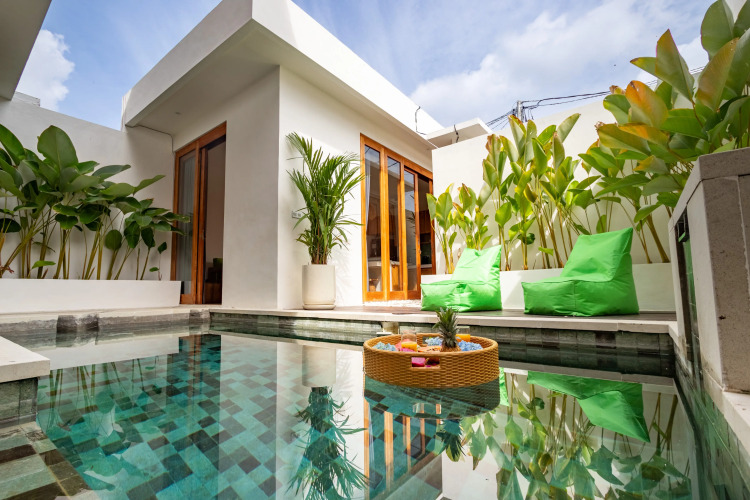 Novaya Chastnaya Villa , Seminyyak, Bolshoy Basseyn, Plyazh, Villa - Seminyak