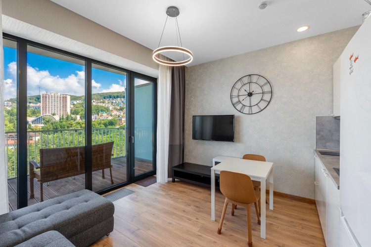 Prostornaya Studiya S Panoramnym Vidom Na More V Zhk Akter Gelaksi Lodging House - Сочи