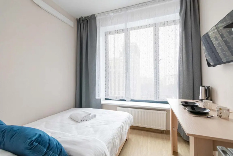 Apartments Studiya Na Alekseevskoy Zhk Serebryany Fontan - Moscú