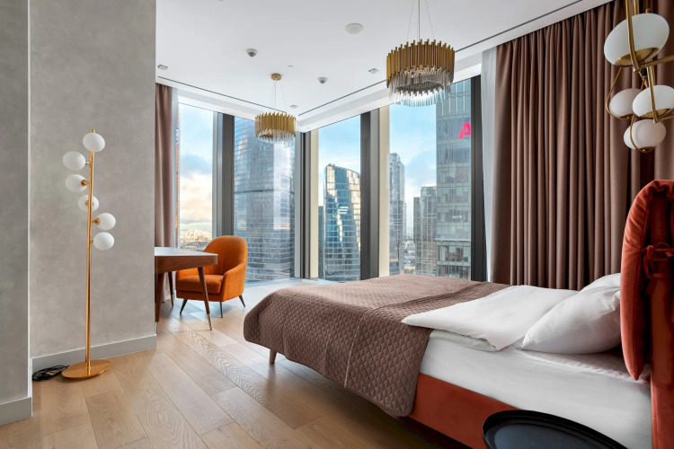 Skyrent Moskva Siti S Panoramnoy Vannoy I Uglovoy Panoramoy 47 Etazh Apartments - Moscow