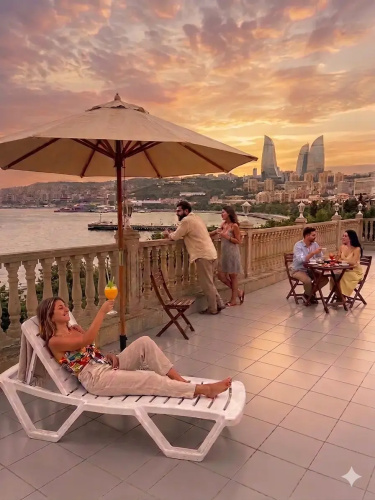 Cafe Terrace Hostel - Baku