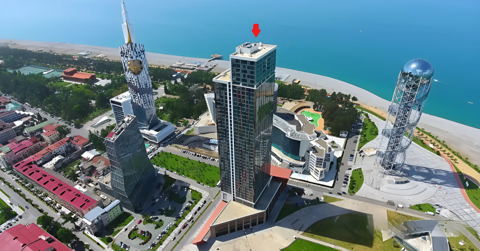 Na Beregu Morya Porta Batumi Tower Aparthotel - 바투미