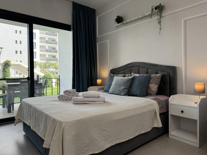 Uyutnaya Studiya V Tikhom Komplekse Apartments - Богаз