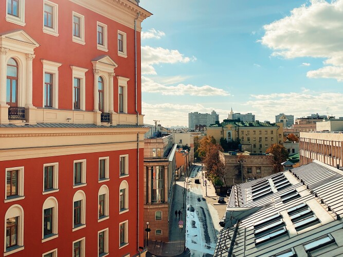 S Vidom Na Meriyu I Tverskuyu Ploschad Apartments - Moscou
