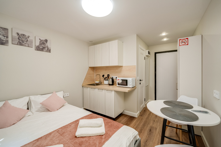 #5 Komfortno. I Tochka Na Ul. Narodnogo Opolcheniya Apartments - Moscow