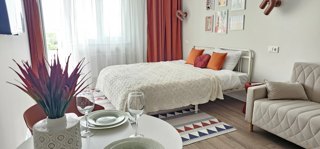 Sovremennaya Studiya S Vidom Na Les Flat - Курск