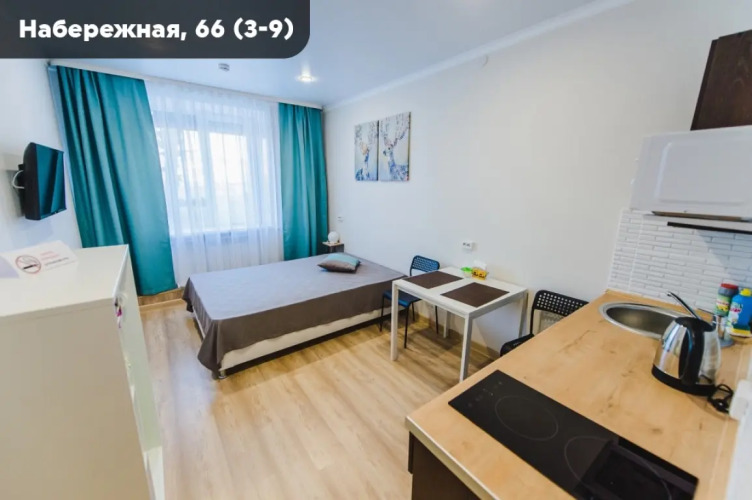 Naberezhnaya 66 S Dvuspal'noj Krovat'yu Apartment - Чита