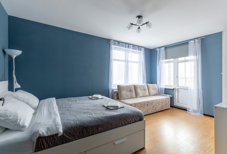 Ryadom S Metro Ladozhskaya Apartments - Szentpétervár