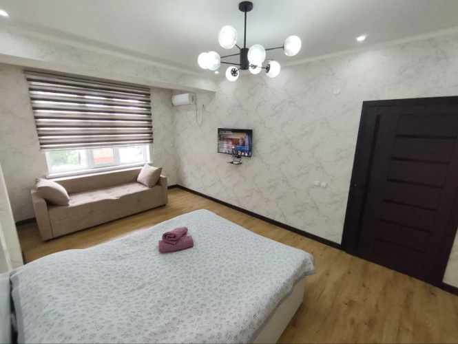 Uyutnaya S Sovremennym Interyerom Flat - Bishkek