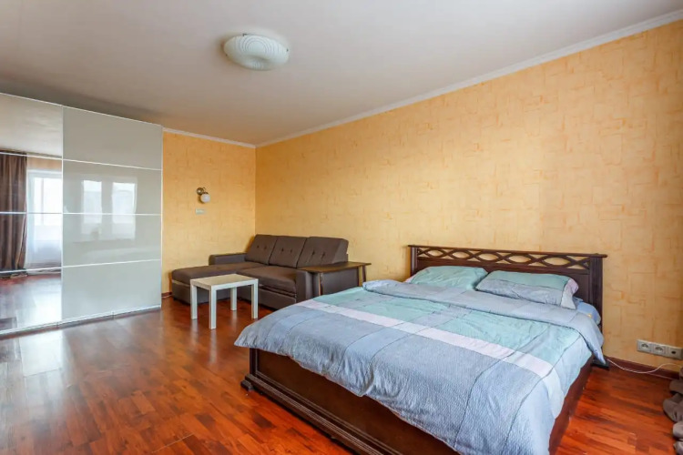 Uyutnaya Prostornaya Kvartira Na Voykovskoy Flat - Moszkva