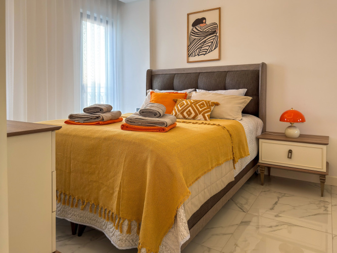 Qoople Elize B26 - Kvartira 1+1 Ryadom S Kleopatroy Apartments - Alanya