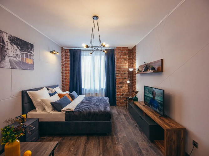 1-komnantnaya Helgaloft V Tsentre Kenigsberga Flat - Kaliningrad