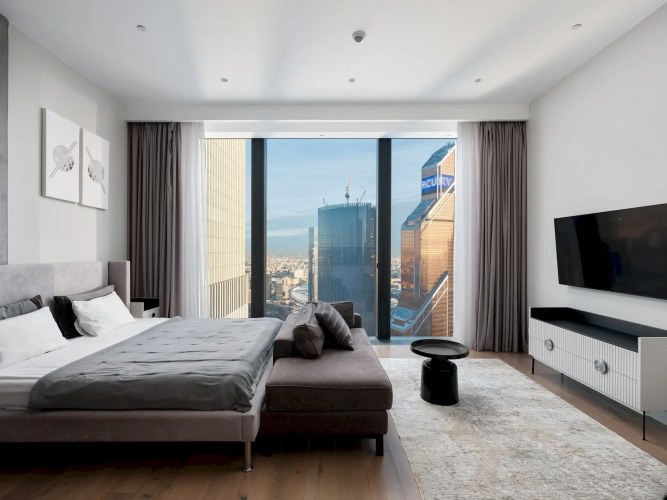 Moskva Siti Roskoshnaya Studiya 51 Etazh Apartments - Moscou