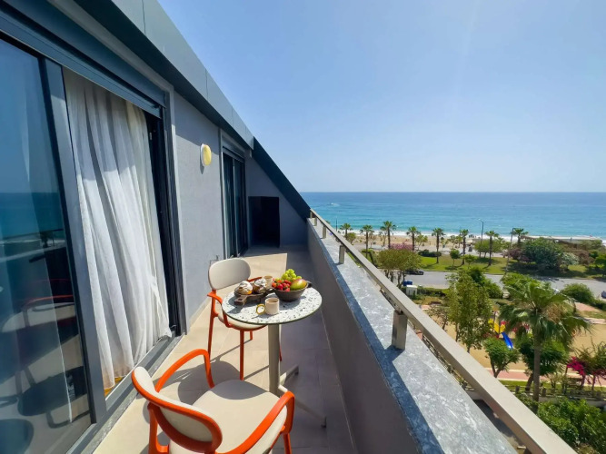 Qoople Litus 18 S Panoramnym Vidom Na More Apartments - Alanya