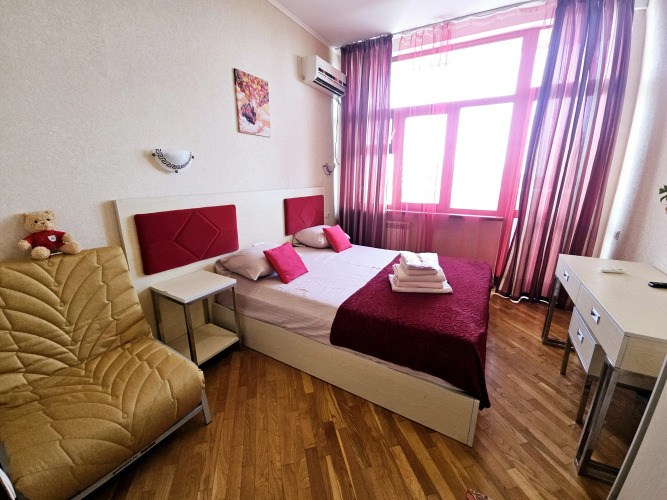 8 Etazh S Kukhney Balkon Vid Na More Golden Holiday Apartments - Sochi