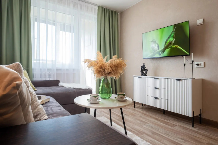 Semejnaya Dvushka U Zhd Vokzala S Dvumya Tv I Kondicionerom Flat - Новосибирская область