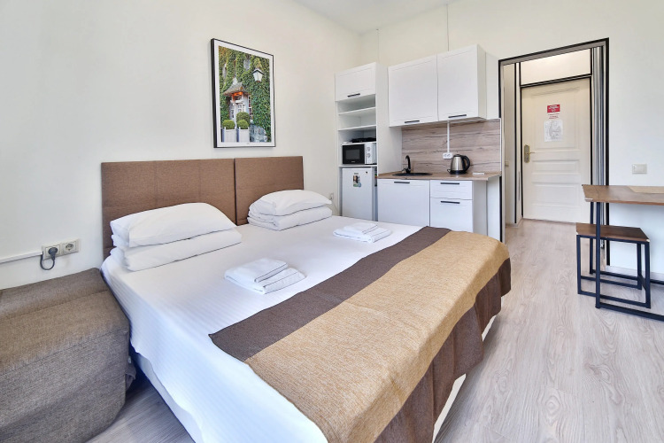 Pokrovskiy Park Apartamore S Mini Kukhney I Vid Na Park Apartments - Sochi