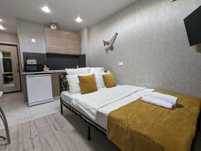 Renthome Studiya Gorchica Na Yuzhnom Shosse U Tc Ambar Apartments - Самара